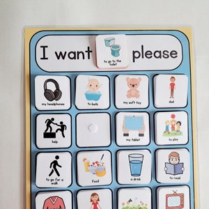 PDF I Want Chart,pecs,autism Resources,asd,homeschooling Resources ...