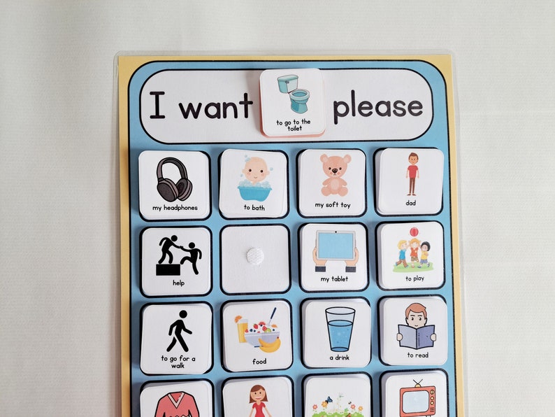 PDF I Want Chart,pecs,autism Resources,asd,homeschooling Resources ...