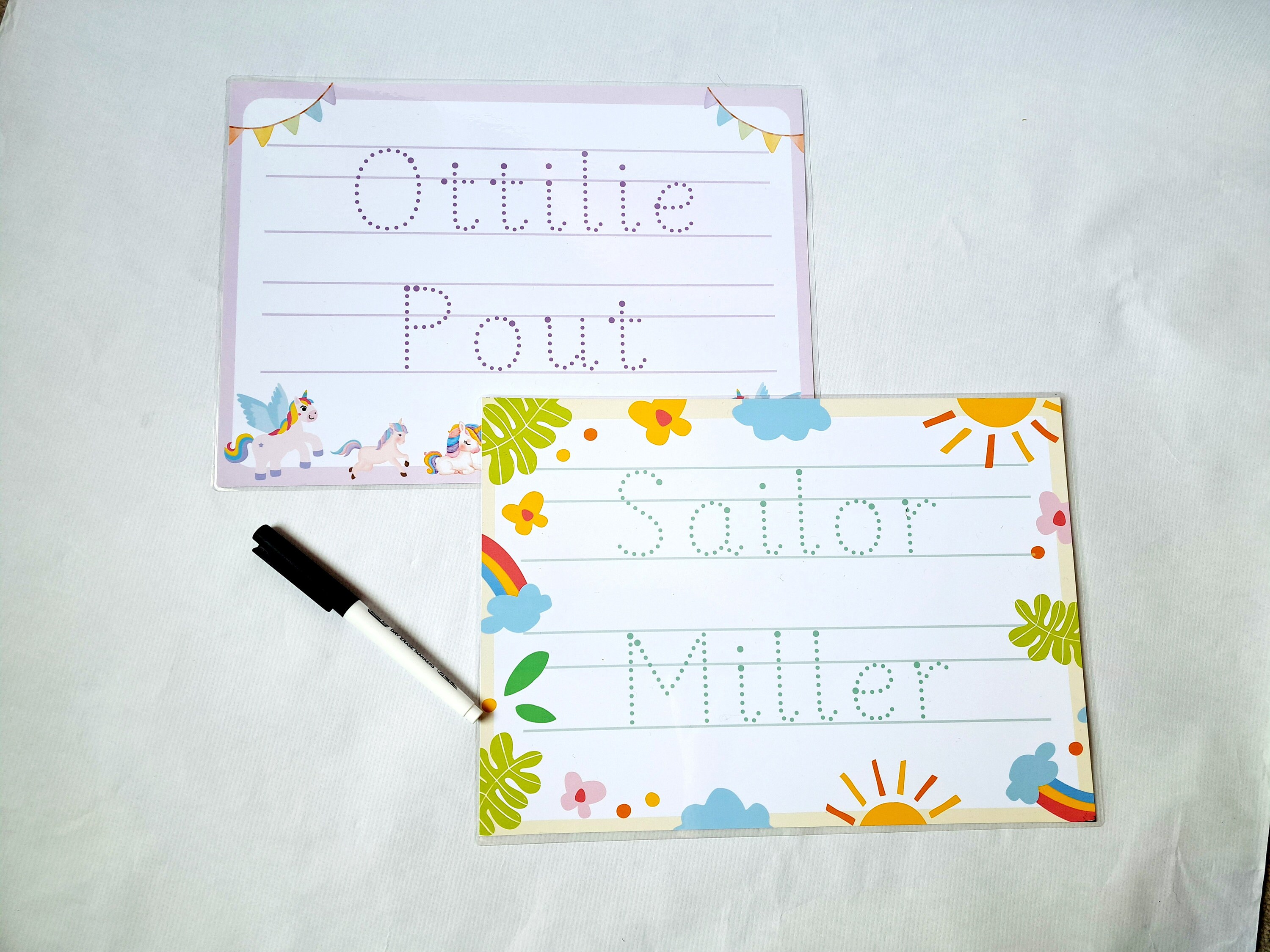 Learn Your Name Mat, Personalised Trace Your Name, Preschool Writing ...