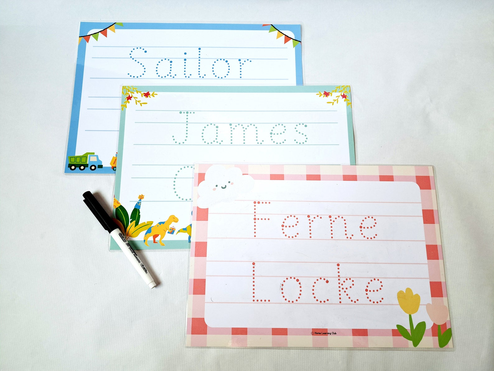 Learn Your Name Mat, Personalised Trace Your Name, Preschool Writing ...