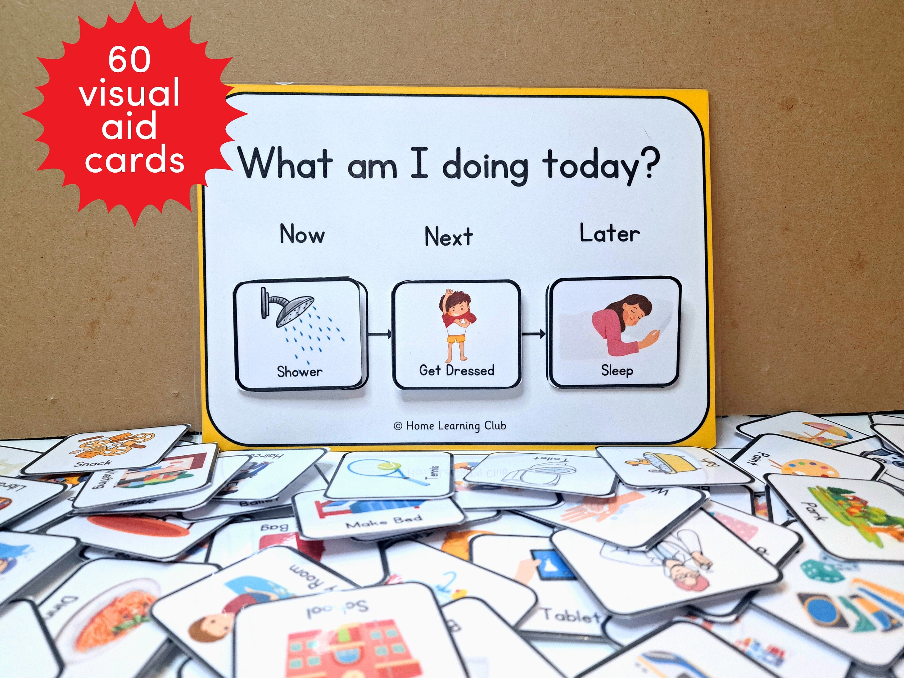 PDF Now, Next, Later Sequencing Board, Visual Aid for Adhd, SEND ...