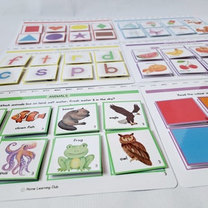 Personalised Velcro Busy Book for Toddlers Quiet Book for Homeschool ...