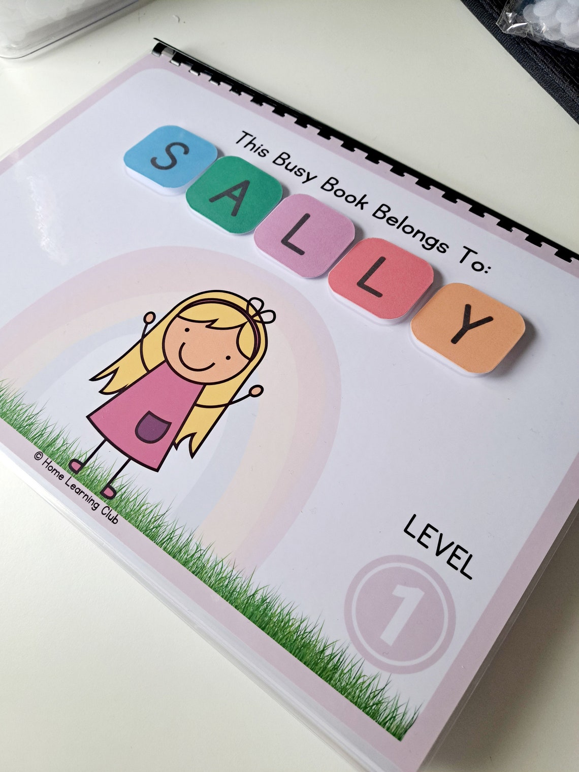 Velcro Busy Book, Children's Learning Binder, Homeschool Resources ...