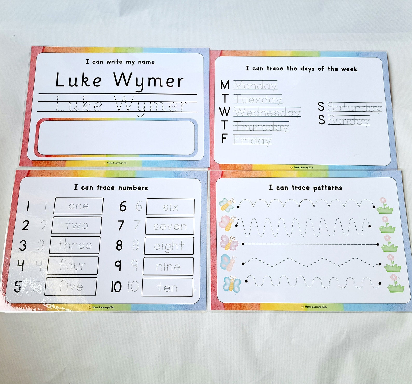 PDF School Readiness Dry Wipe Activities, Handwriting Practice Pack ...