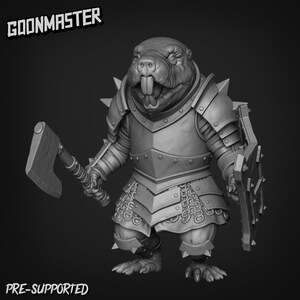 Mole Rats Set | DND Dungeons and Dragons TTRPG | Animal Villagefolk ...