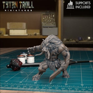 8pc Boars Miniature Set Dnd Dungeons and Dragons Pathfinder NPC TTRPG ...