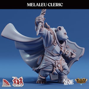 2pc Panda Swordsman | Dnd Dungeons and Dragons 28mm/32mm TTRPG Panda ...