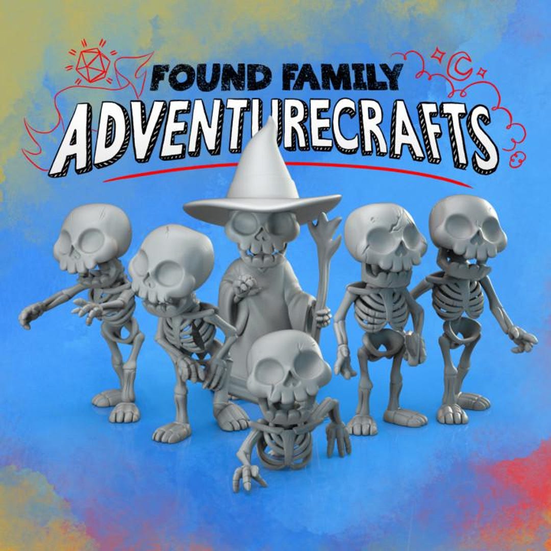 Skeletons Crew | DND Dungeons and Dragons TTRPG 28/32/38 | Magical Fun ...