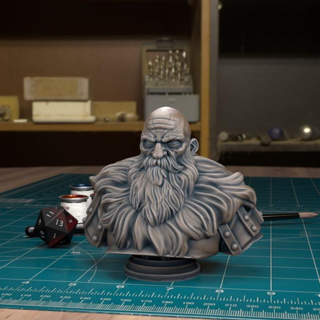 Szoldar Szoldarovich Bust | DND Dungeons and Dragons TTRPG | Fantasy ...