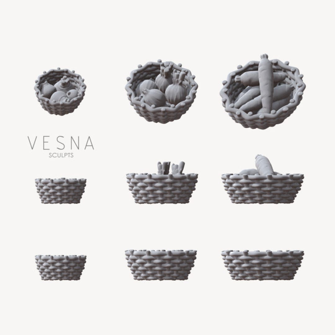 11pc Foods Set Dnd Scatter Terrain Dungeons and Dragons TTRPG Shop ...