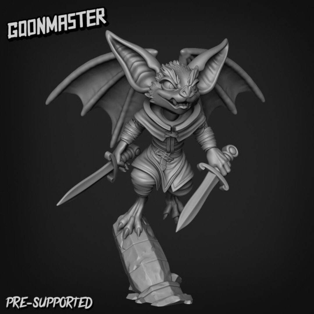 Assassin Bat / Dnd Dungeons and Dragons Tabletop Wargaming Minis, TTRPG ...