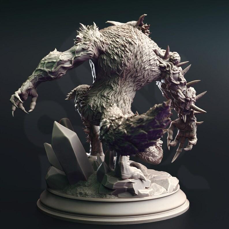 Bloodclaw Abominable Werewolf | DND Dungeons and Dragons TTRPG Npcs ...