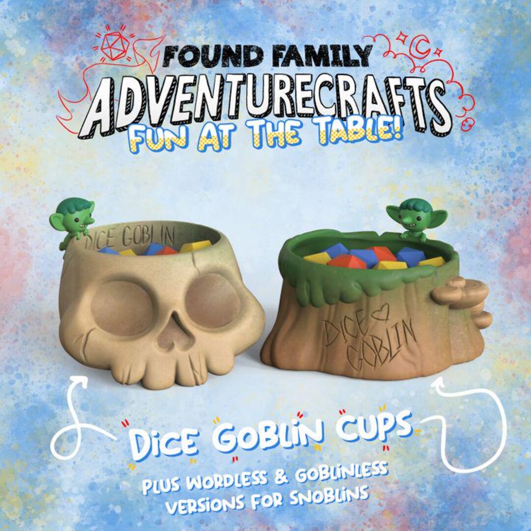 Goblin Dice Holders | DND Dungeons and Dragons RPG | Cartoon ...