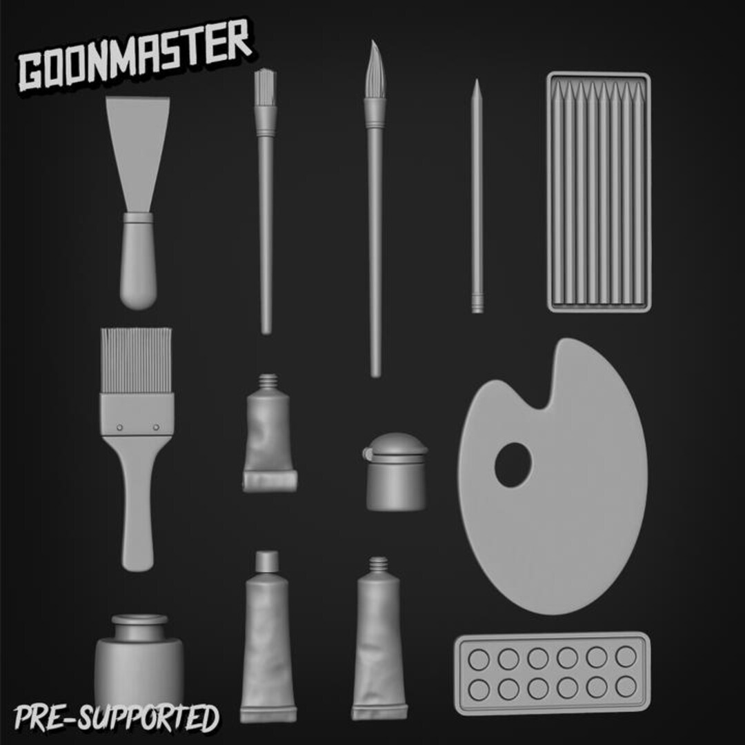 13pc Art Set | DND Dungeons and Dragons 28/32 TTRPG | Artist Craftsman ...