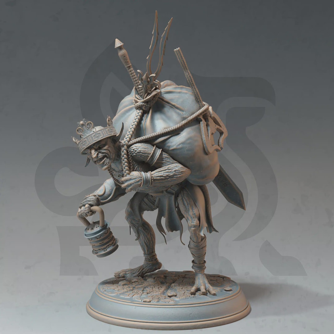 Mana Goblin Inventor Holding a Lamp | Dungeons and Dragons TTRPG ...