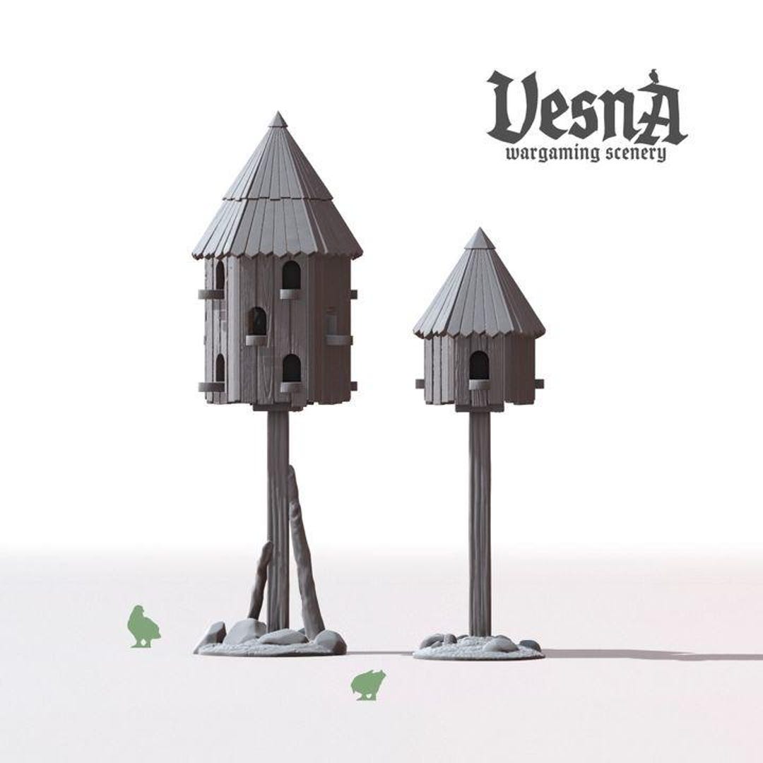 Medieval Dovecote | DND Dungeons and Dragons TTRPG | Village Farm ...