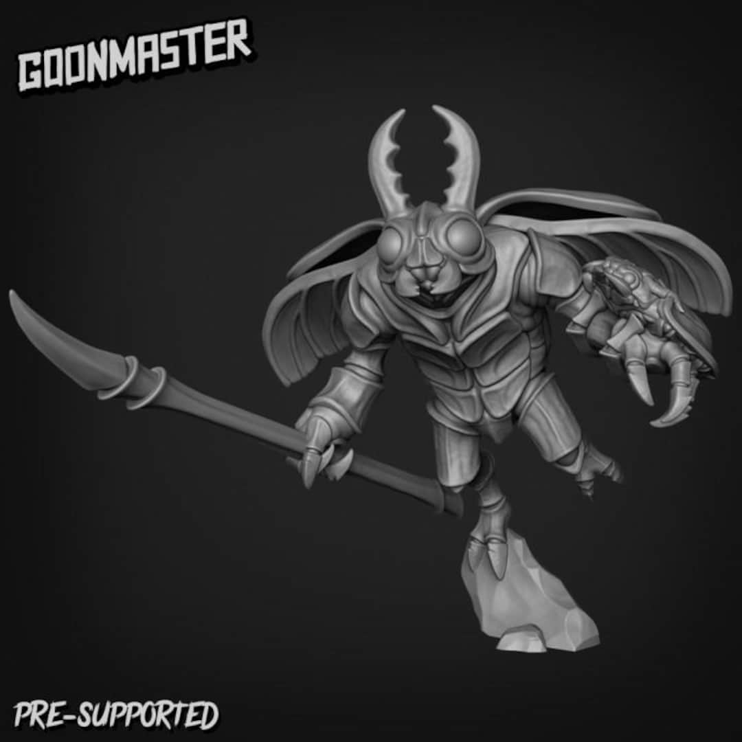 Beetle Spearman | DND Dungeons and Dragons TTRPG 28/32/38/75 ...