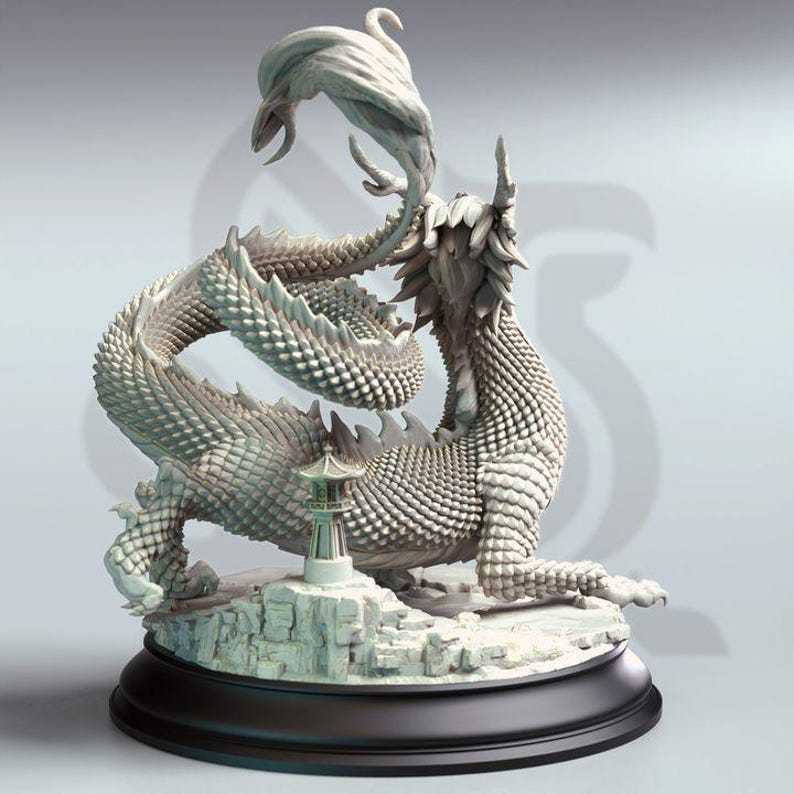 Shinkoryu | Eastern Crimson Dragon | DND Dungeons and Dragons TTRPG ...