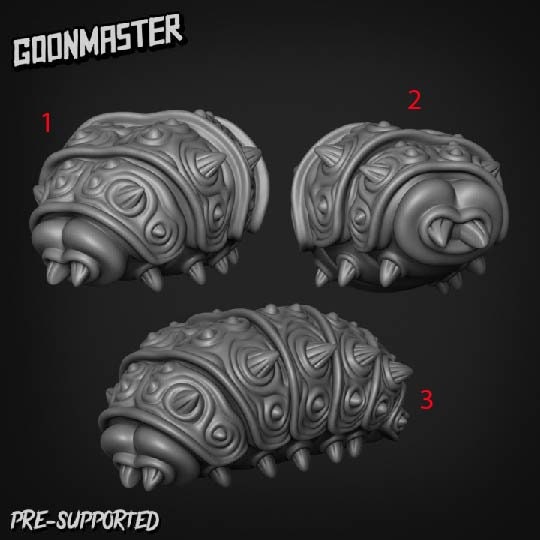 3pc Bugs Swarm Dnd Dungeon and Dragon Miniature Insect Creature Minis ...