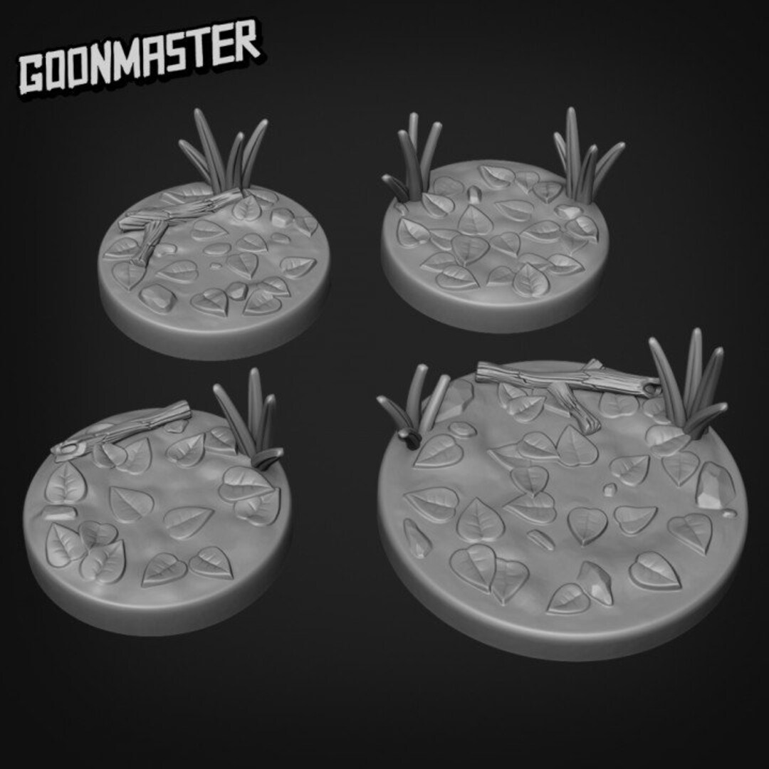 Leafy Bases/ DND Dungeons and Dragons Wargames TTRPG Table Top ...