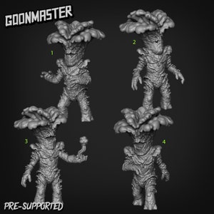 4pc Porcupine Guards Set/ Dnd Dungeons and Dragons TTRPG Mushroom ...