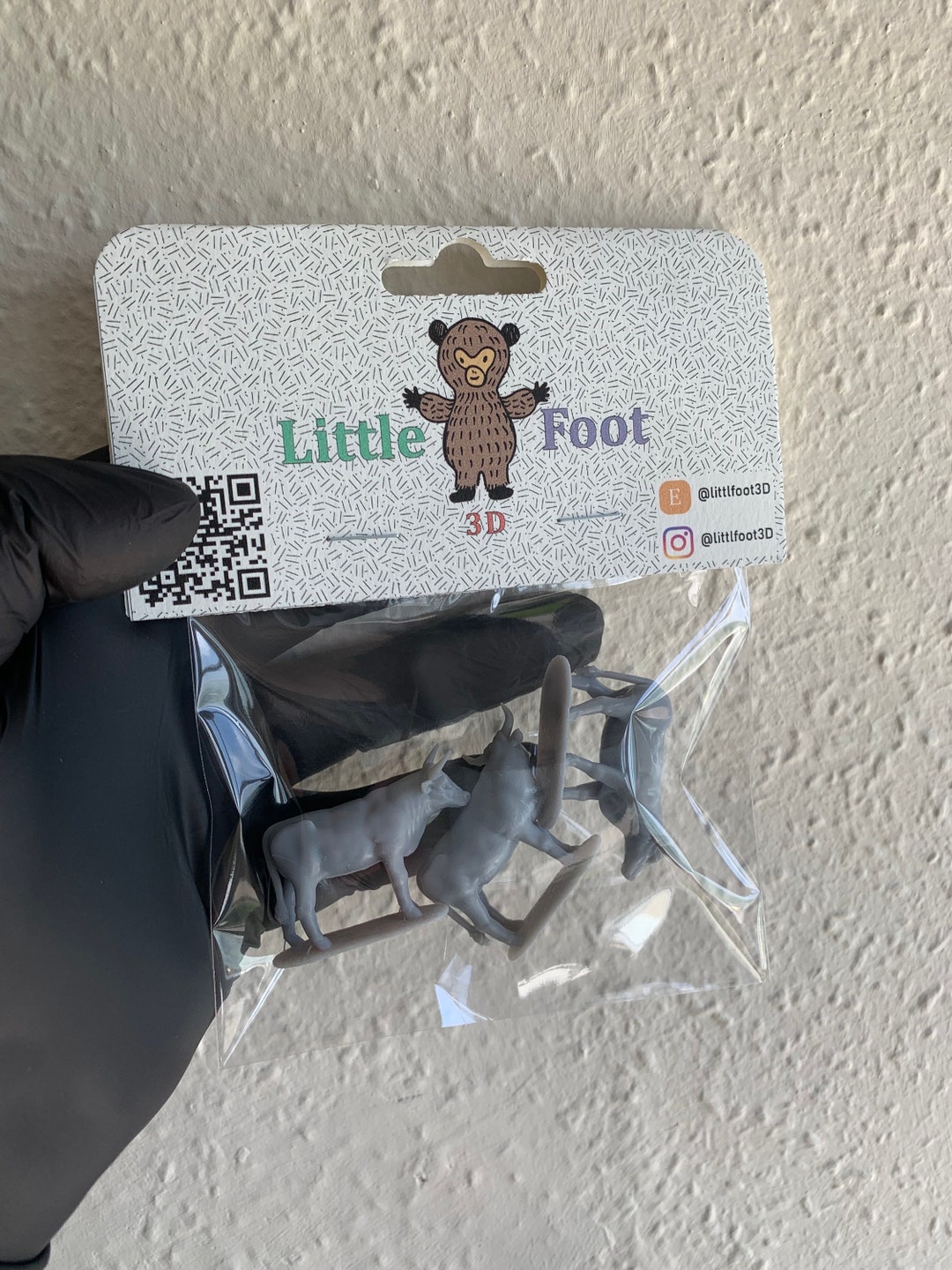 3pc Cows Set Dnd Dungeons and Dragons Farm Miniatures Scatter Terrain ...