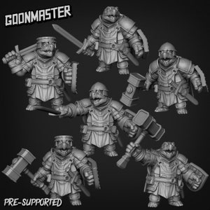 31pc Turtle Clan,dnd Dungeons and Dragons Animal Figurines Ninja ...