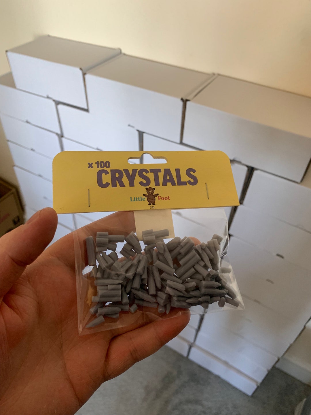 100pc 50pc Crystal/gems Scatter Terrain Dnd Dungeons and Dragons 28mm ...