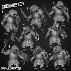 Mole Rats Set | DND Dungeons and Dragons TTRPG | Animal Villagefolk ...