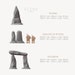 Large Rock Boulders/ DND Dungeons and Dragons Temple Stone Henge ...