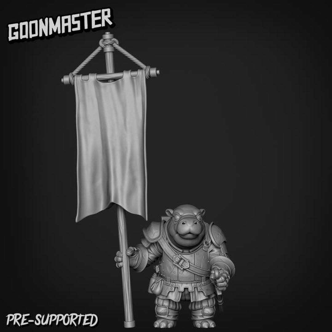 Hippo Knight | DND Dungeons and Dragons RPG 28/32/38 | Wargaming ...