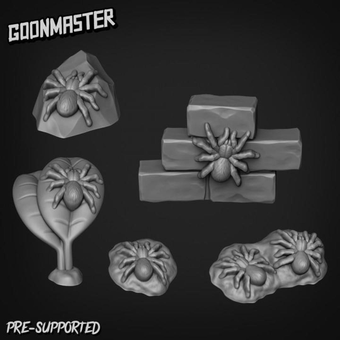 Spiders | DND Dungeons and Dragons TTRPG | Wargaming Bugs Insect ...