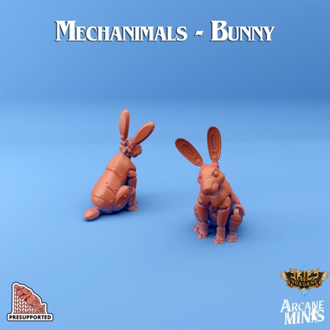 Robot Rabbit | DND Dungeons and Dragons TTRPG 32/38 | Magical Scifi ...