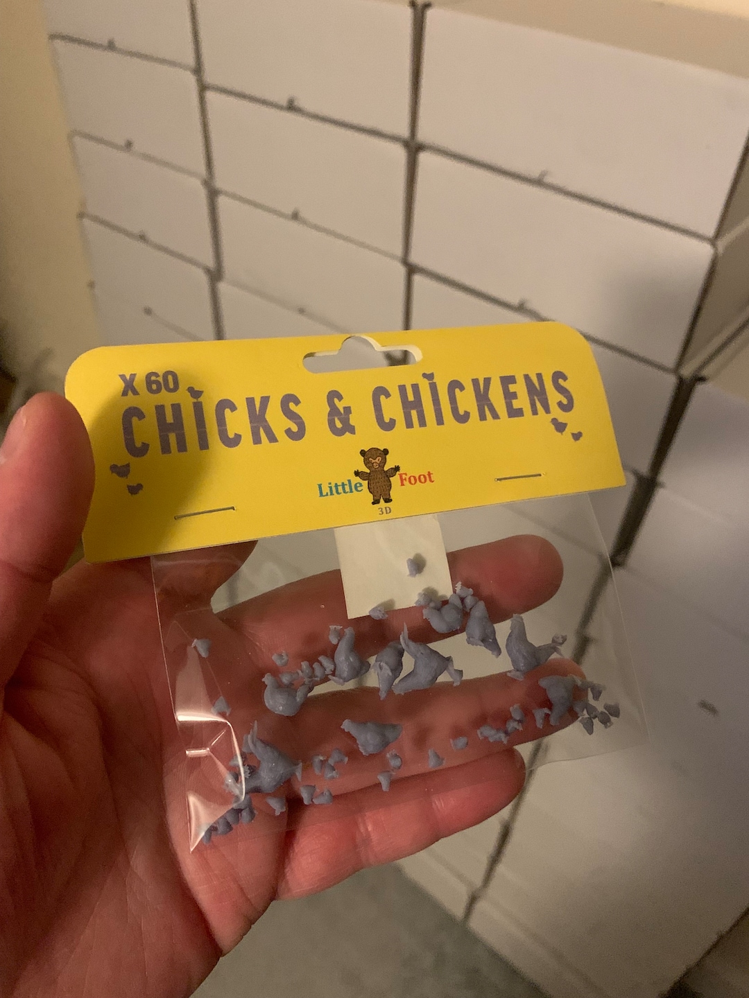 60pc Chicken Miniature Scatter Terrain Dnd Dungeons and Dragons 28mm ...