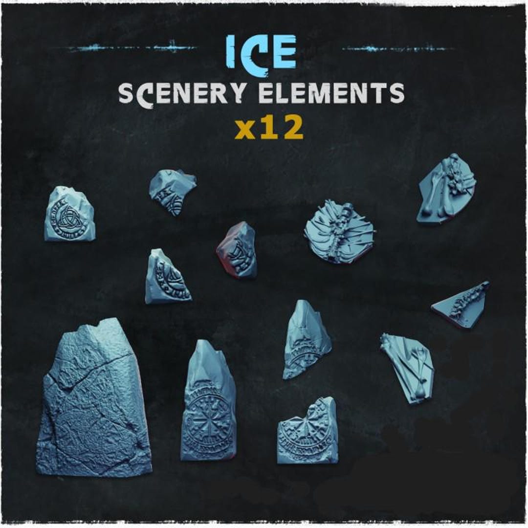 Ancient Ice Viking Rocks| DND Dungeons and Dragons TTRPG 28/32 ...