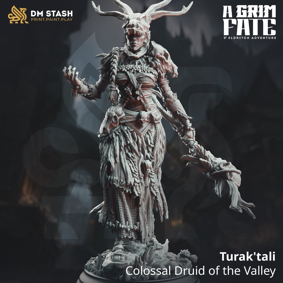 Turaktali Colossal | DND Dungeons and Dragons TTRPG | Haunted Wargame ...