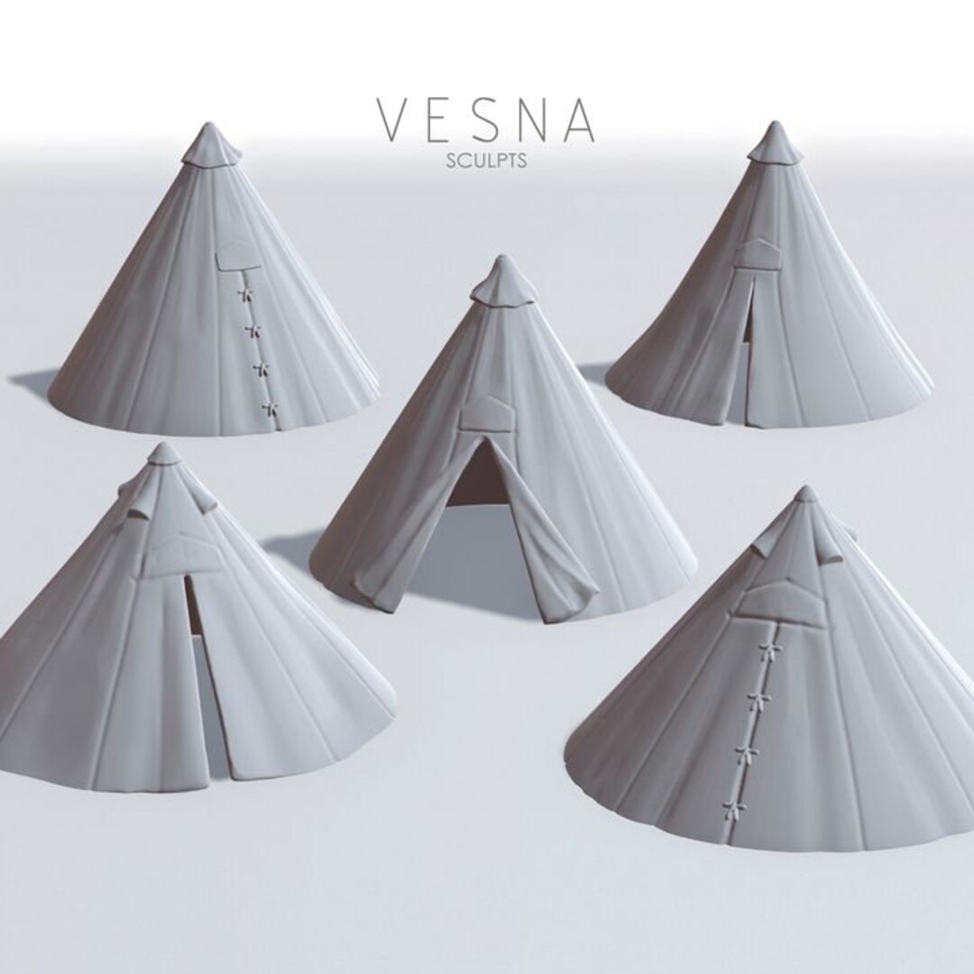 Military Camping Tents | DND Dungeons and Dragons TTRPG | Village ...