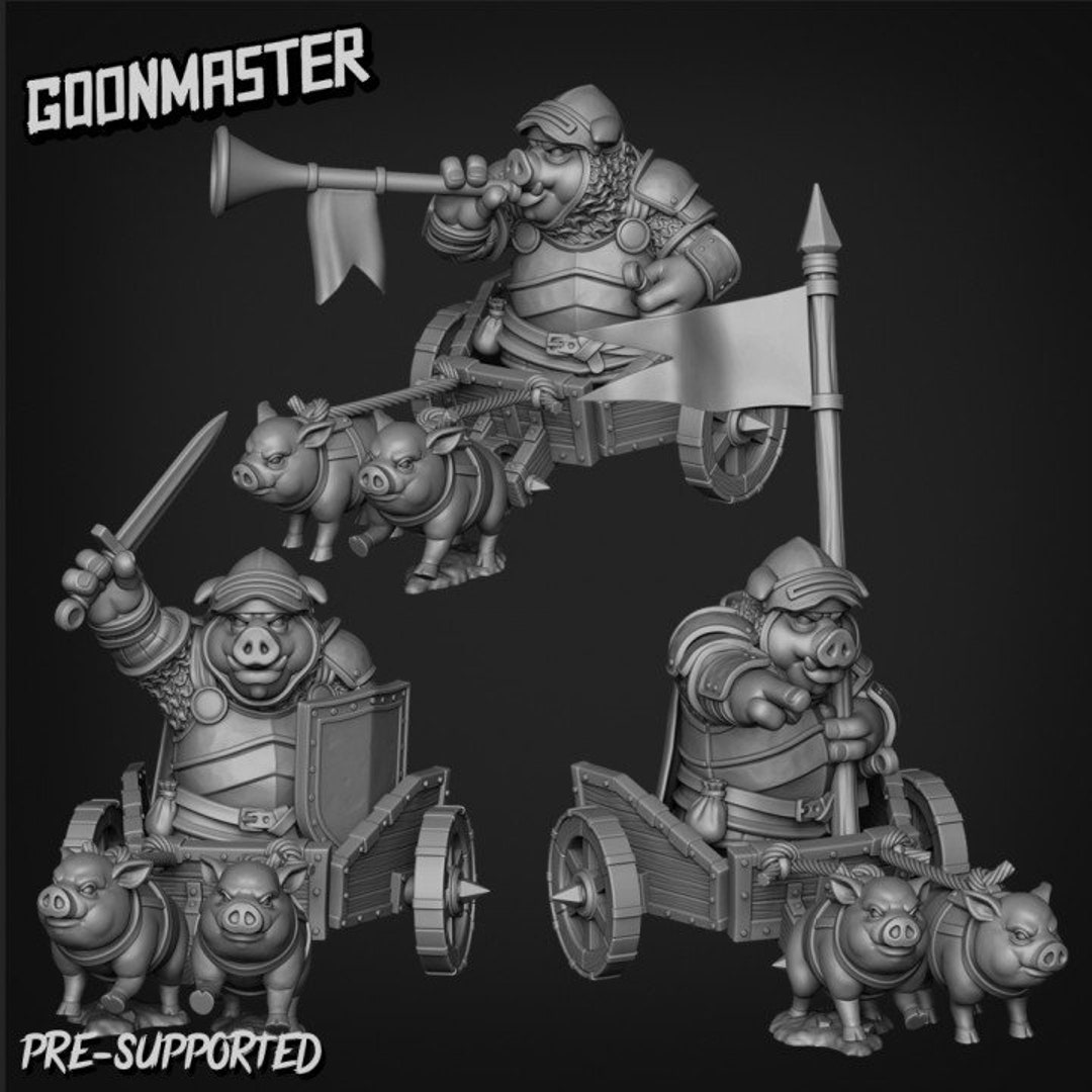 Pigs Horsemen Chariots Guards/ Dnd Dungeons and Dragons Animals ...