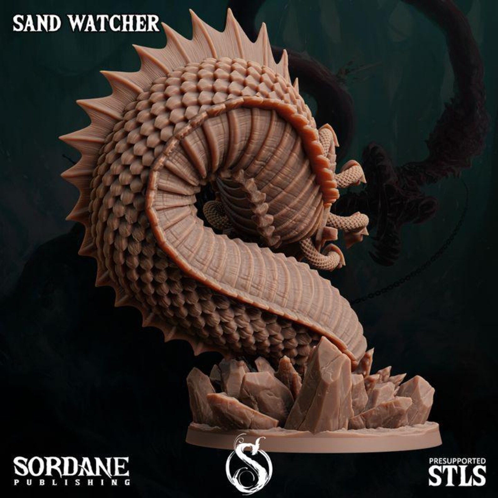 Sand Watcher | Dungeons and Dragons 28/32mm TTRPG DND | Reptiles ...