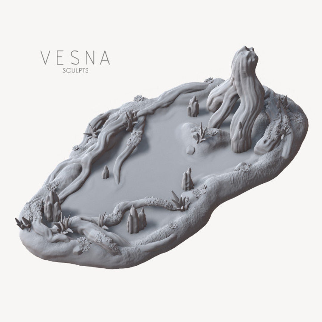 Large Swamp / DND Dungeons and Dragons Miniatures Scenery Props and ...