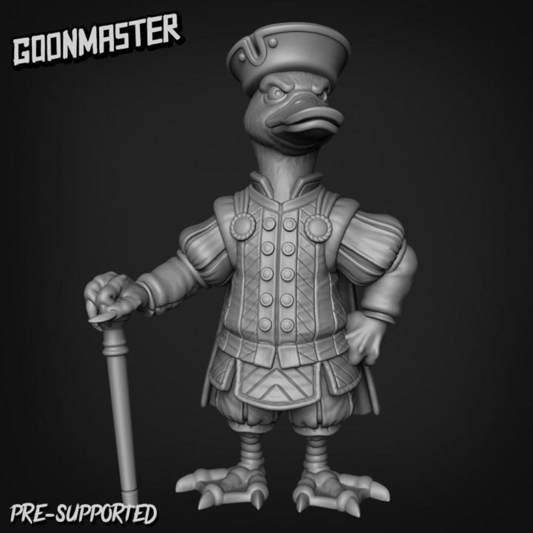 Duck Lord | DND Dungeons and Dragons TTRPG 32/75 | Wargaming Castle ...