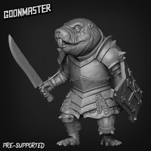 Mole Rats Set | DND Dungeons and Dragons TTRPG | Animal Villagefolk ...