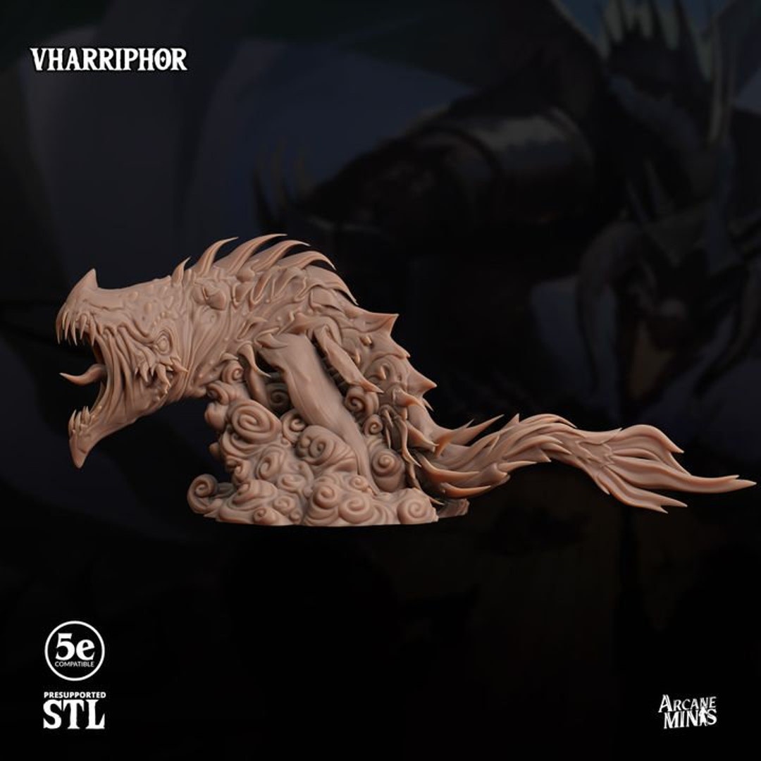 Vharriphor | Dnd Dungeons and Dragons Npcs Beast Minis Dragon Miniature ...