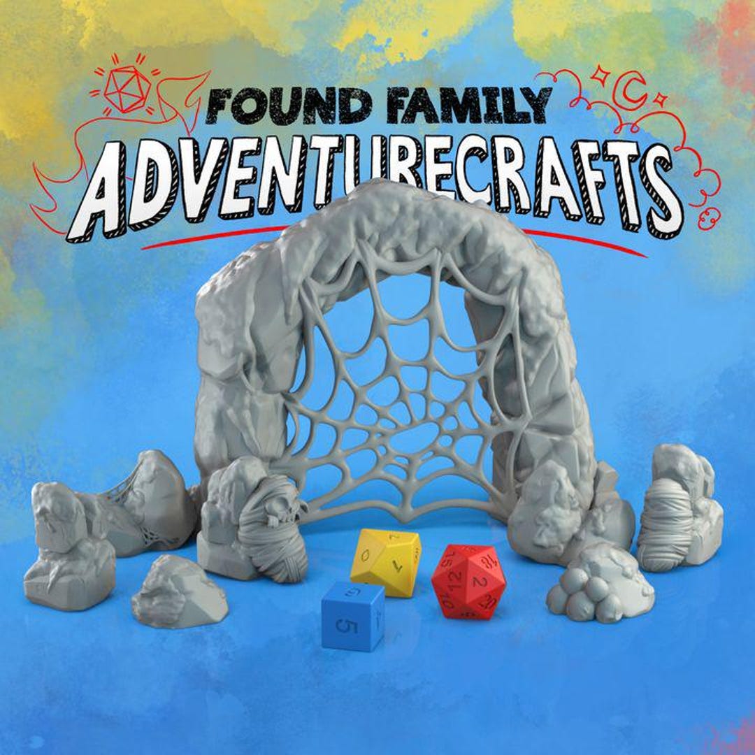 Spiders Cave, Archway Rocks Set | Dnd Dungeons and Dragons RPG ...
