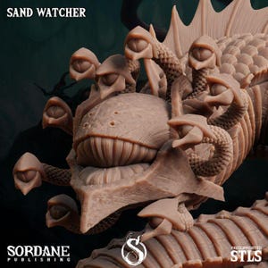 Sand Watcher | Dungeons and Dragons 28/32mm TTRPG DND | Reptiles ...