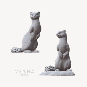 9pc Weasels | DND Dungeons and Dragons 28mm/32mm TTRPG | Fantasy ...