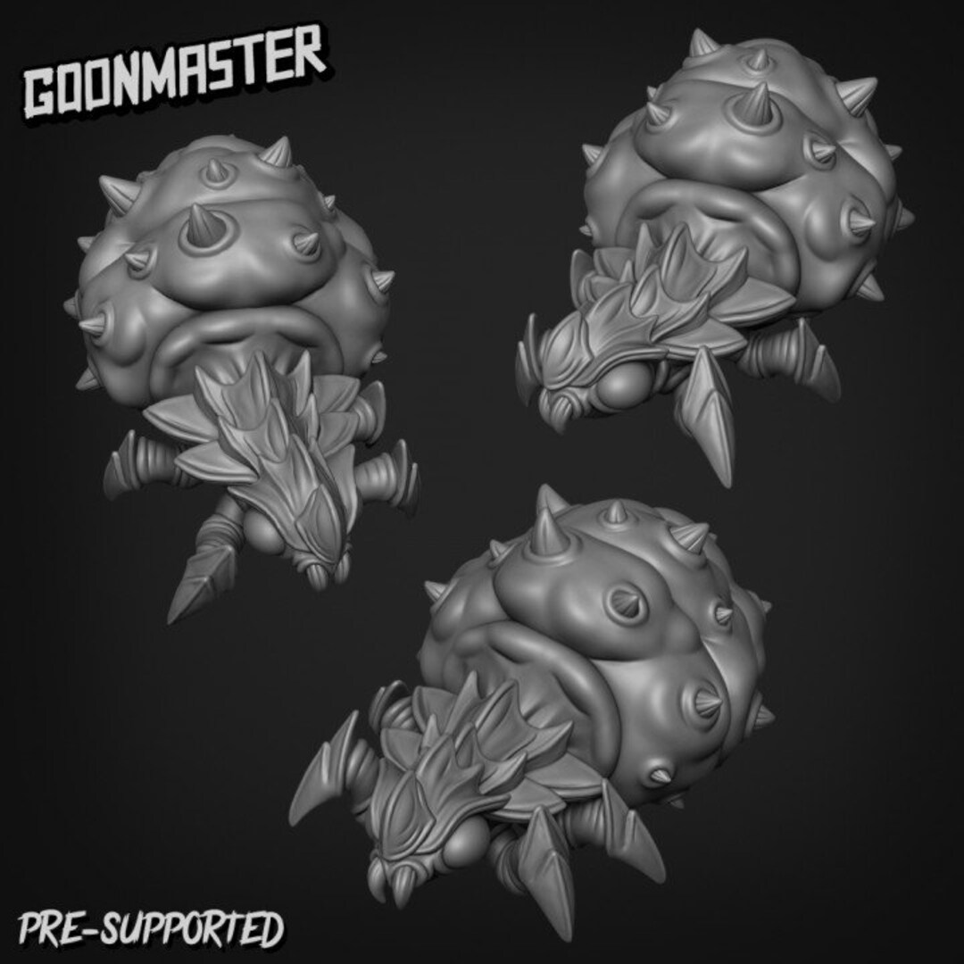 3pc Exploding Bugs Dnd Dungeon and Dragon Miniature Insect Creature ...