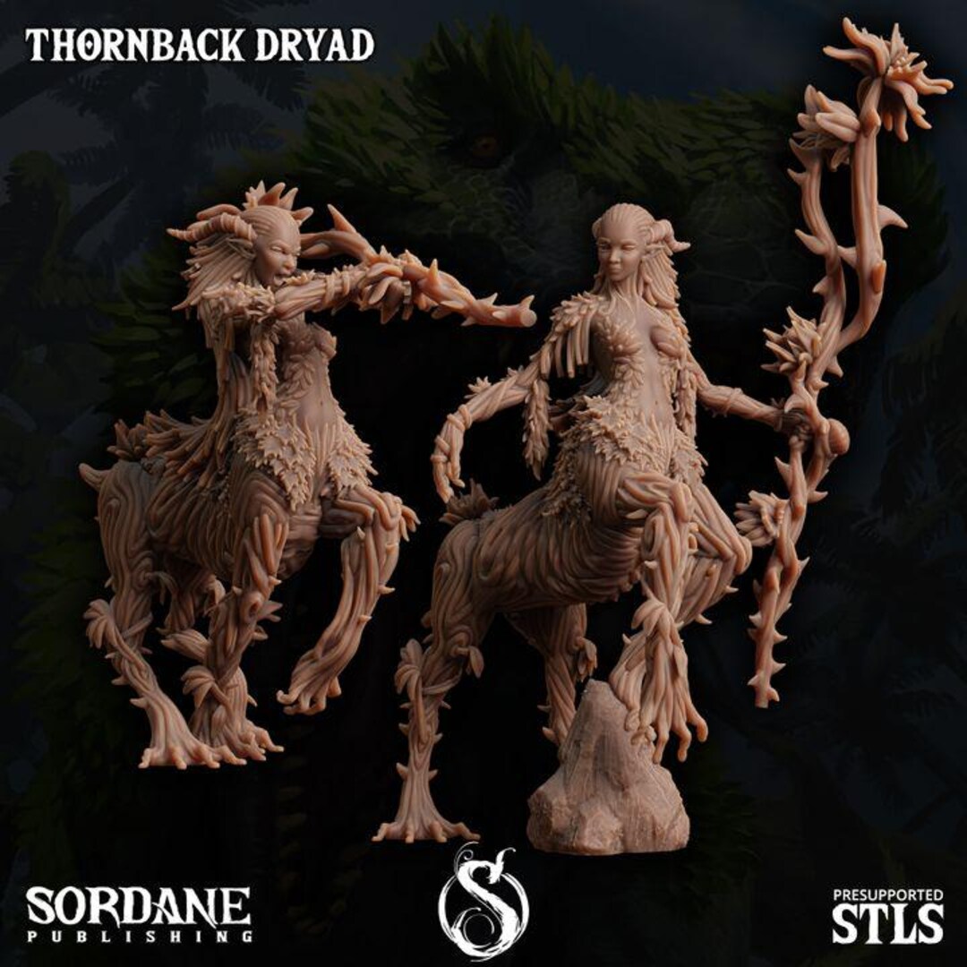 Thornback Dryads | DND Dungeons and Dragons TTRPG | Fantasy Animals ...