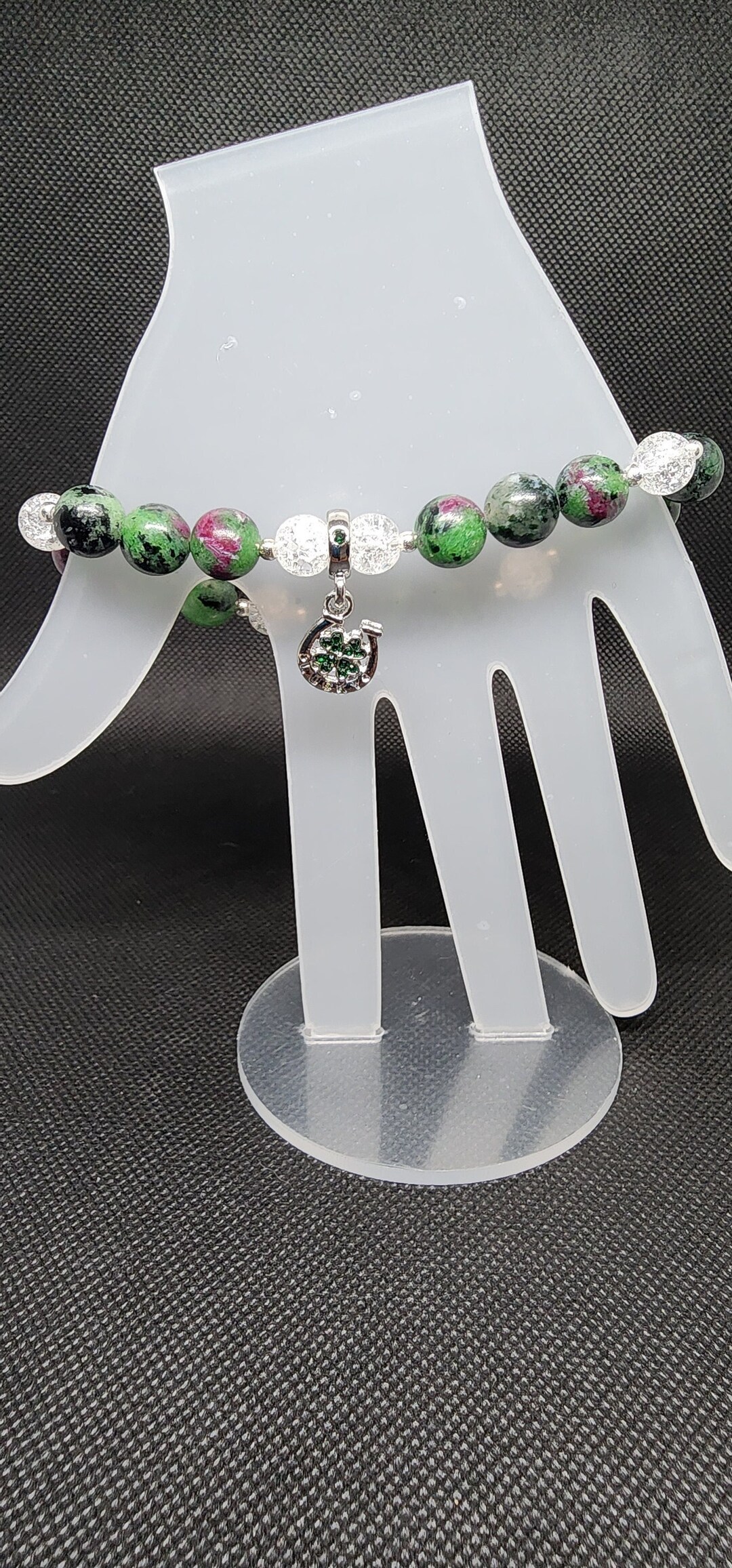 It's Your Lucky Day ( Ruby in Zoisite, Cracked Quartz ) - Etsy