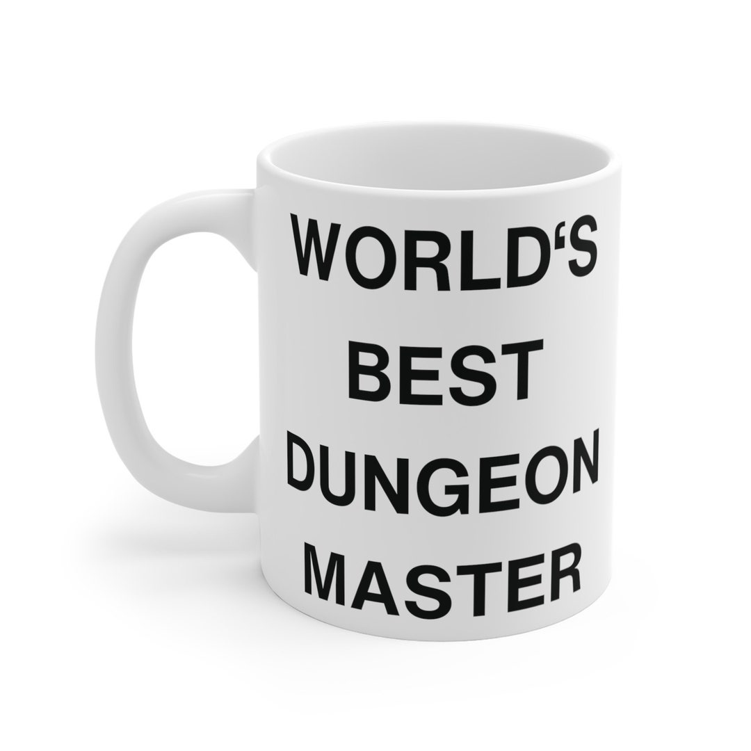 World's Best Dungeon Master Mug Unique RPG 11oz Ceramic Coffee Cup ...
